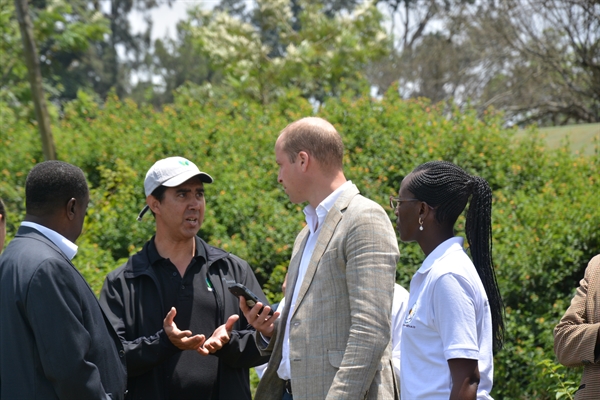 Prince William Visits United for Wildlife Project at the College of ...